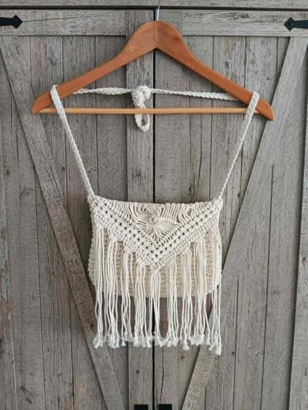Bags | Boho Crochet Purse | Poshmark